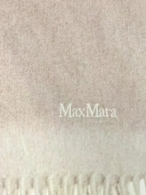 Max Mara Baci Fringed Scarf - Neutrals