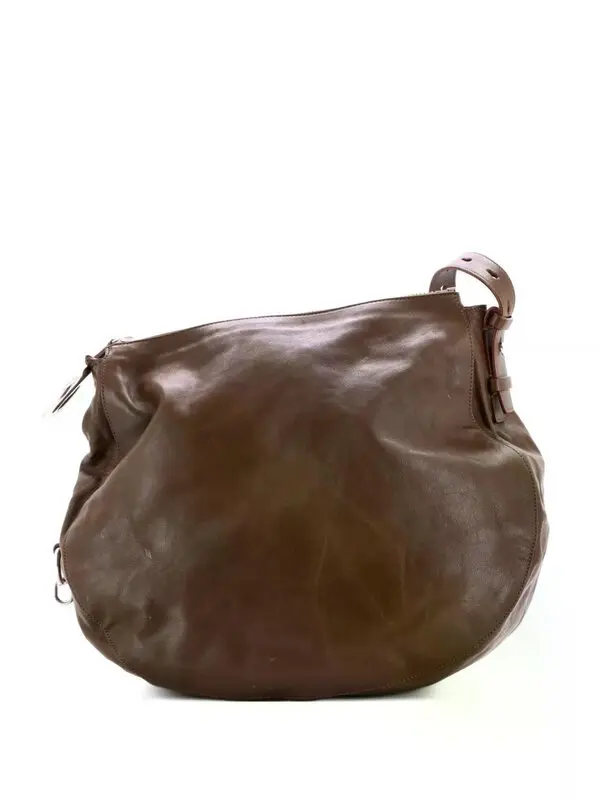 Burberry Knight Leather Shoulder Bag
