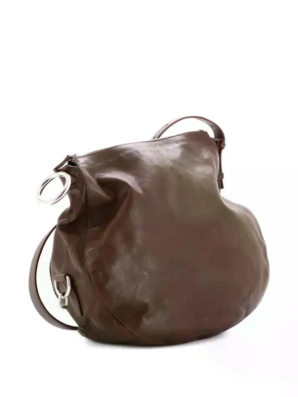 Burberry Knight Leather Shoulder Bag