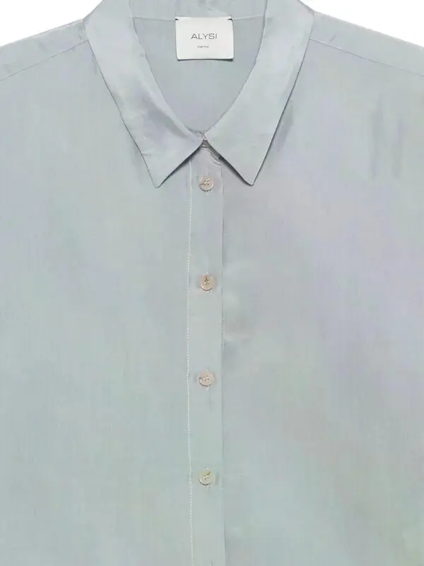 ALYSI Buttoned Shirt - Blue