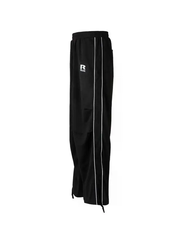 Rhude Mesh-piping Track Pants - Black