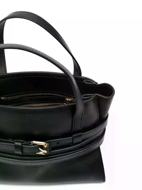 Moschino Buckle-strap Tote Bag