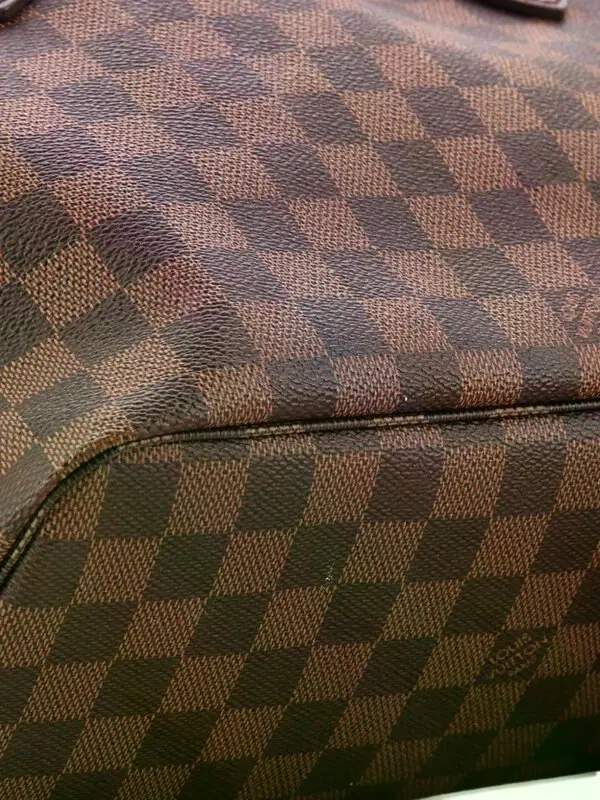LOUIS VUITTON Neverfull Damier Pm Tote Bag - Brown