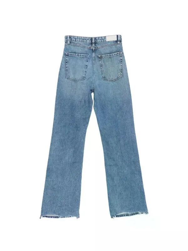 ICON DENIM LOS ANGELES Raw Edge Trousers
