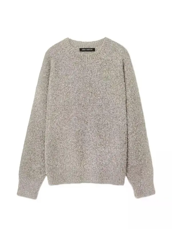 Iris Von Arnim Long Sleeve Crew Neck Sweater