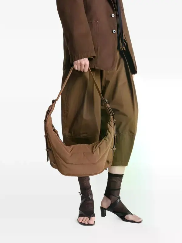 LEMAIRE Quilted Shoulder Bag - Neutrals