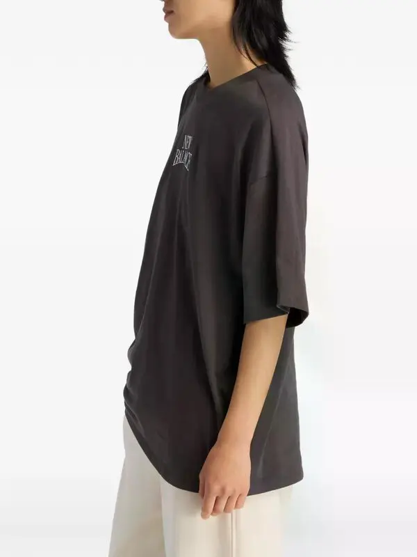 NEW BALANCE Oversized Embroidered T-shirt