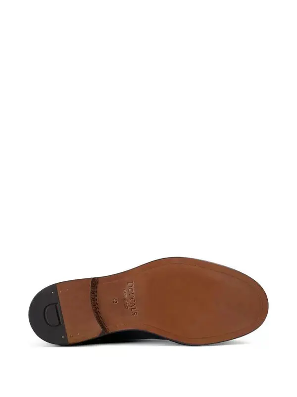 DOUCAL'S Leather Lace-up Derby Shoes