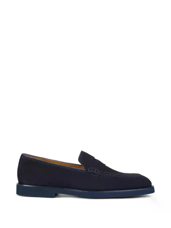 DOUCAL'S Suede Loafers - Blue