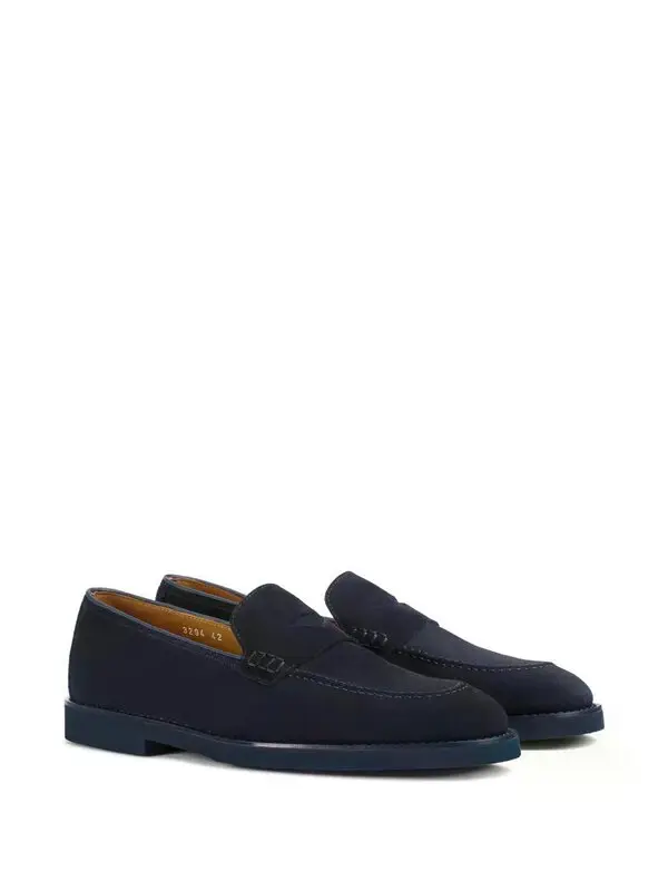 DOUCAL'S Suede Loafers - Blue
