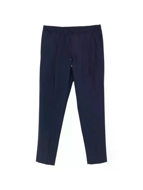 BRIGLIA 1949 Drawstring Trousers - Blue