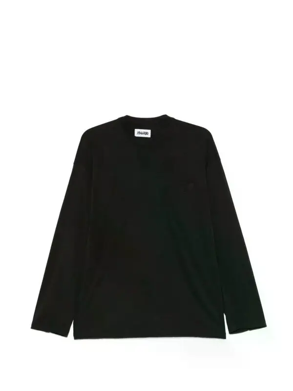 MAGLIANO Chest Pocket Long Sleeve T-shirt - Black