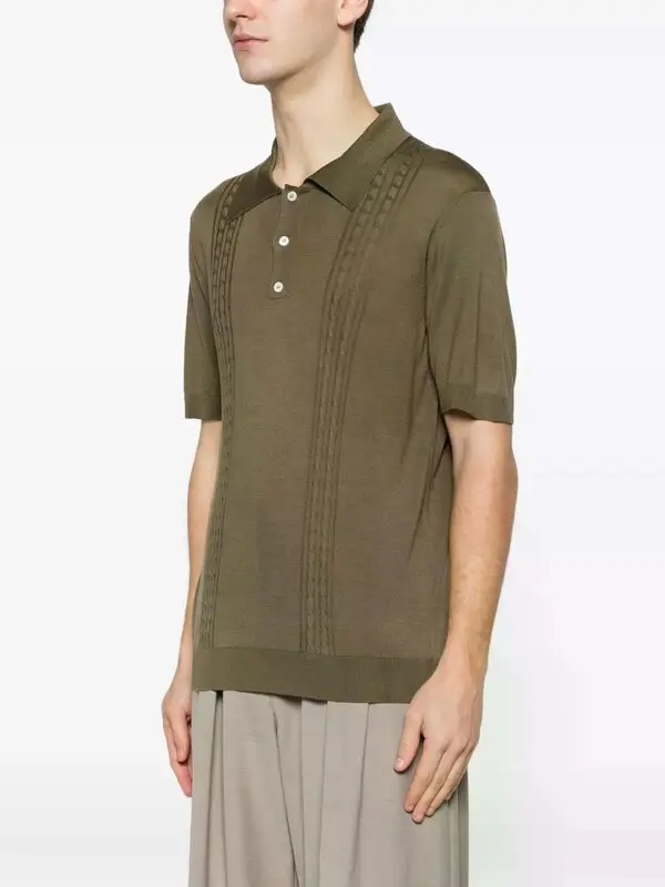 Kiton Buttoned Polo Shirt