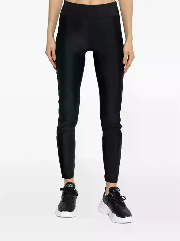 Versace Logo-tape Leggings