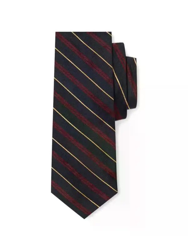 Brooks Brothers Regimental Silk Tie - Blue