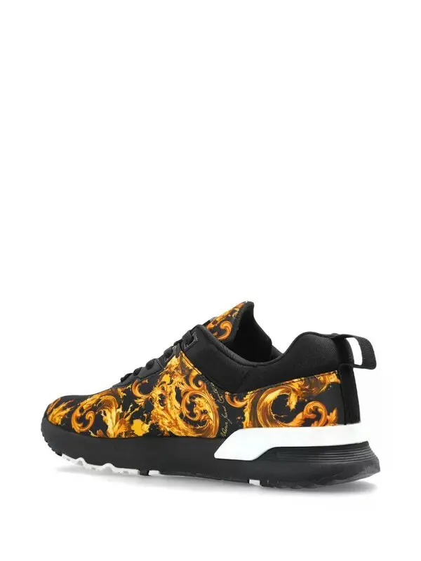 Versace Baroque-pattern Sneakers