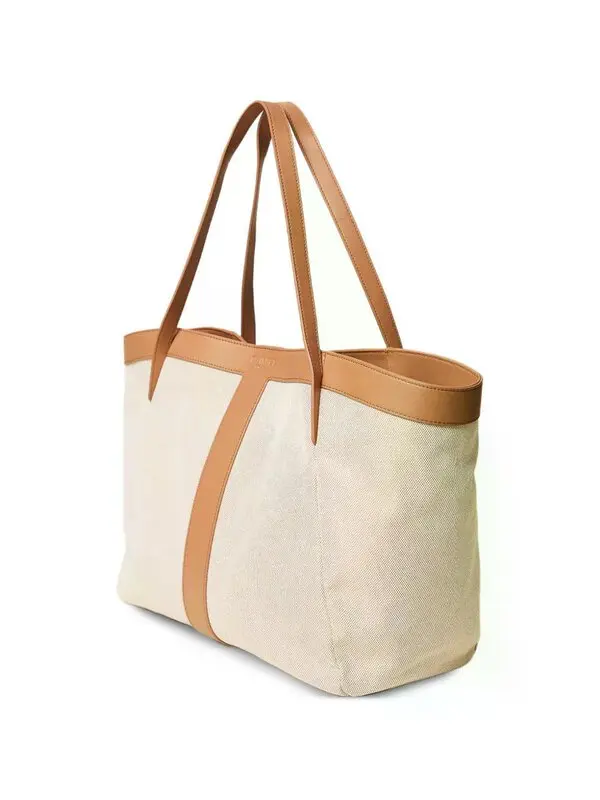 TWINSET Embossed-logo Tote Bag