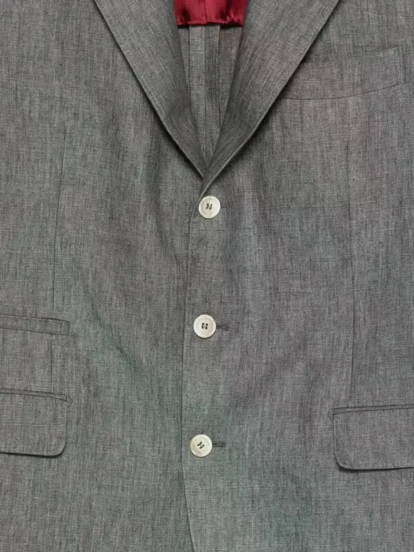 Brunello Cucinelli Buttoned Suit - Grey