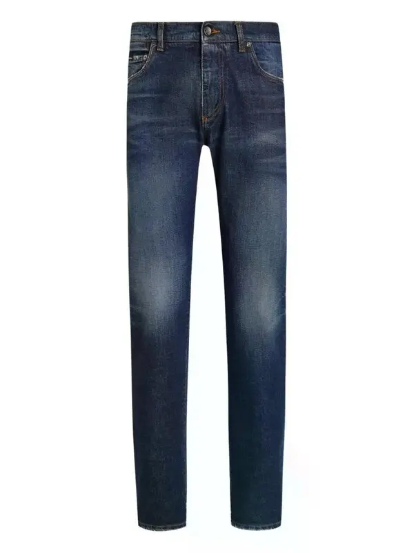Dolce & Gabbana Logo-patch Jeans