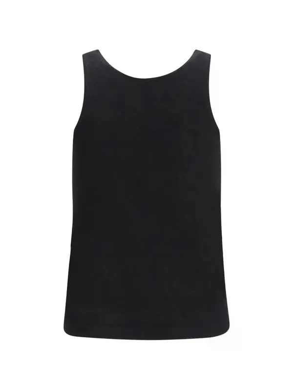 Brunello Cucinelli Sleeveless Scoop Neck Top