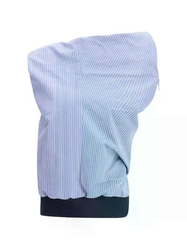 Sacai Striped Sleeveless Top