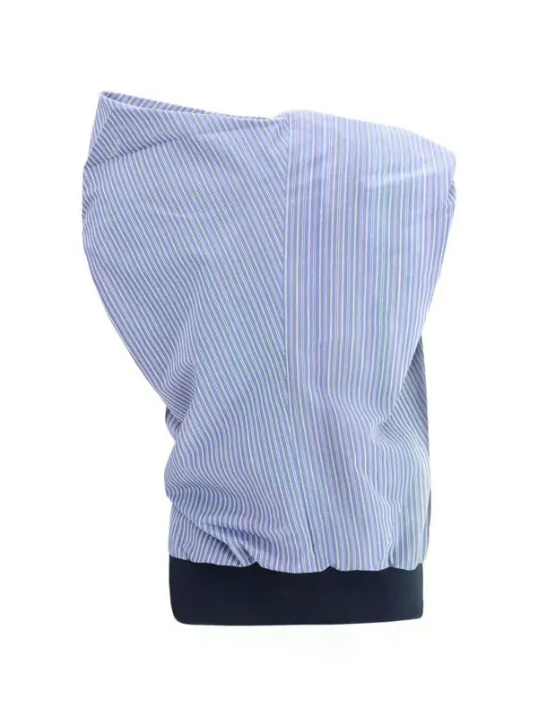 Sacai Striped Sleeveless Top