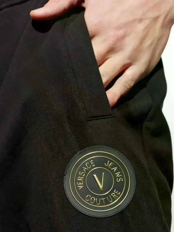 Versace Drawstring Logo Trousers