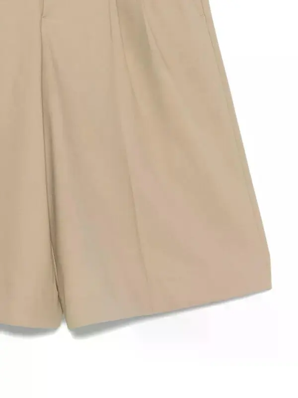 AMI Paris Belt-loop Pleated Shorts