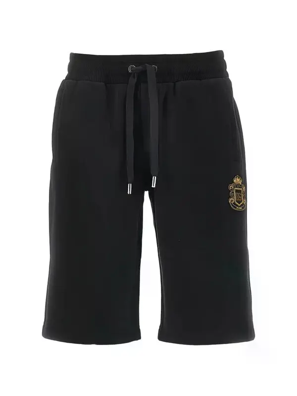 Dolce & Gabbana Logo-embroidered Shorts