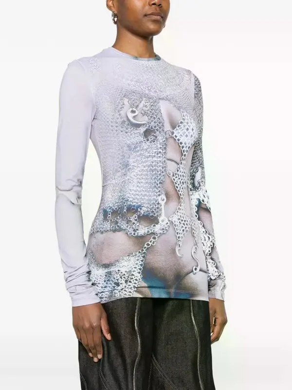 VICTOR CLAVELLY Long-sleeve T-shirt