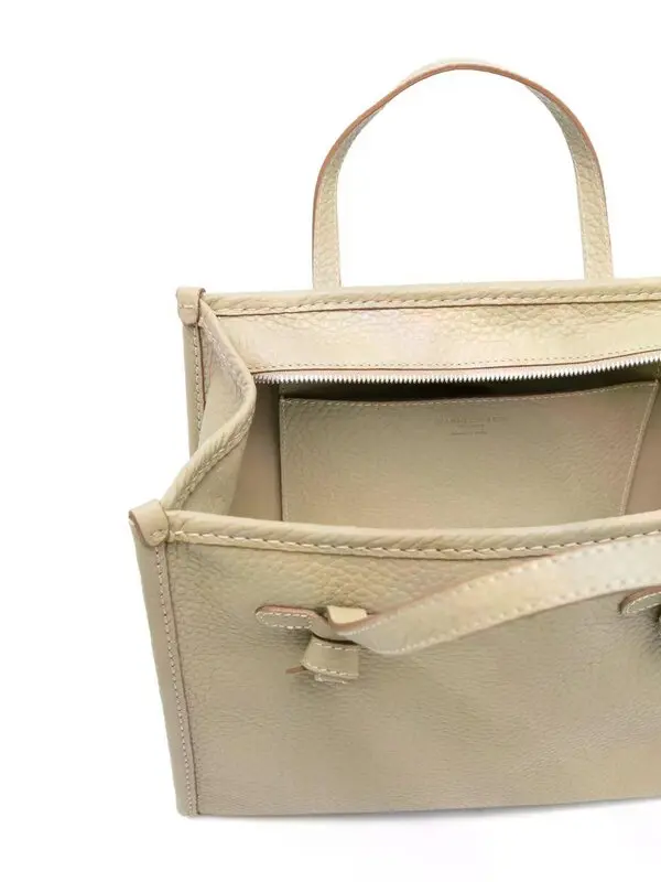 GIANNI CHIARINI Miss Marcella 32 Leather Tote Bag - Neutrals