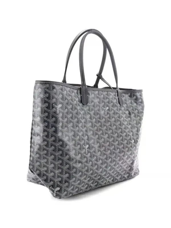 Goyard Saint Louis Coated Canvas Pm Tote Bag - Grey