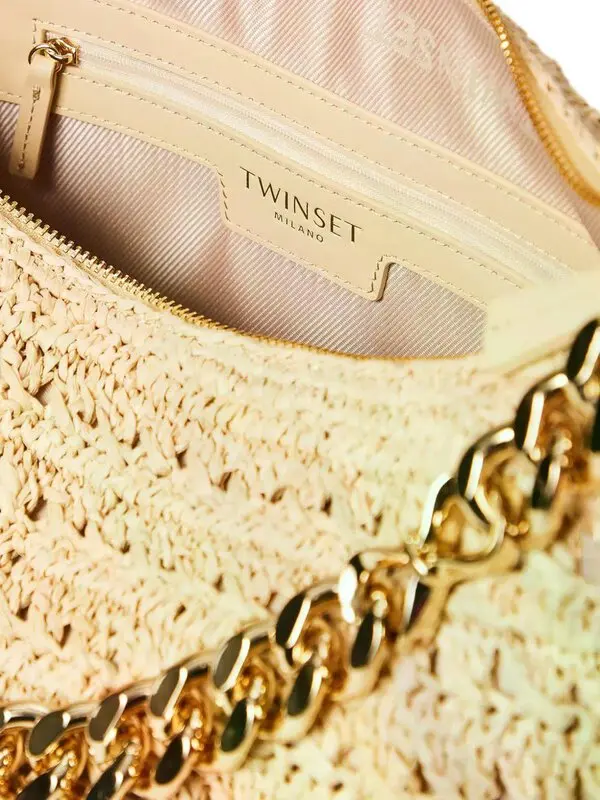 TWINSET Liliane Woven Shoulder Bag