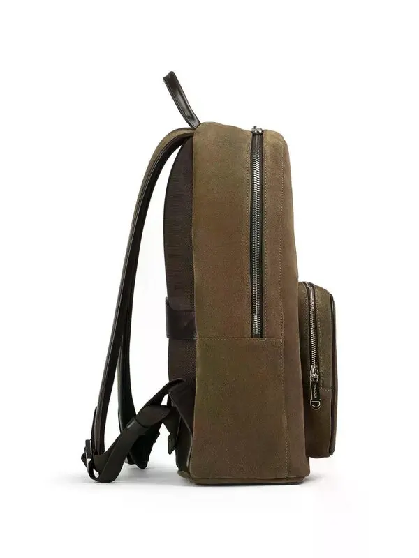 DOUCAL'S Suede Backpack - Brown