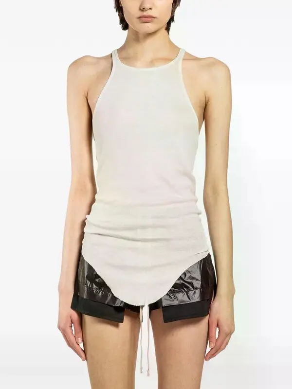 Rick Owens Racer-back Tank Top - White