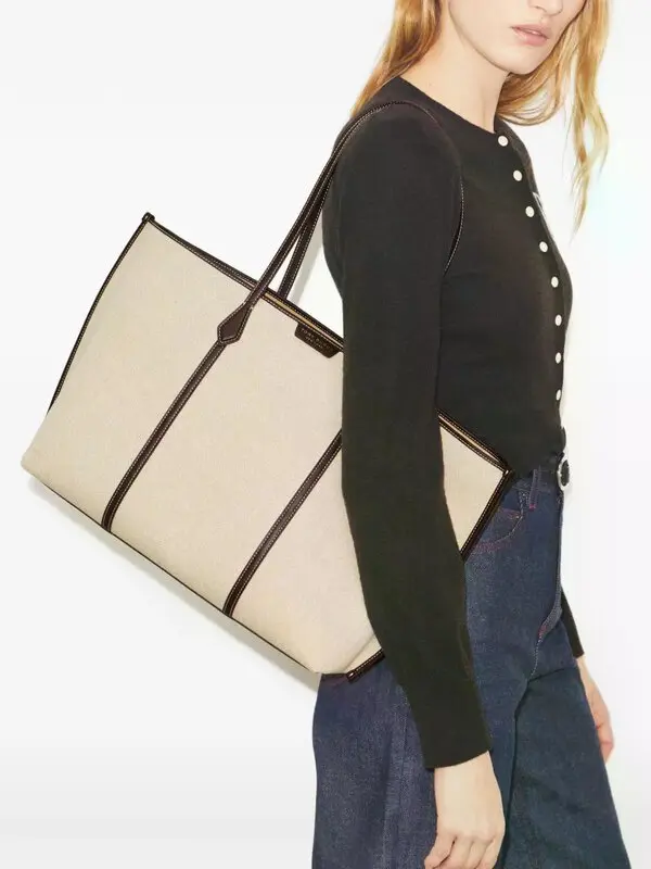 Tory Burch Perry Canvas Tote Bag