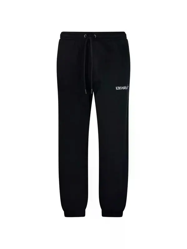 Off-White Arrow Drawstring Track Pants - Black