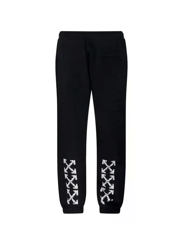 Off-White Arrow Drawstring Track Pants - Black