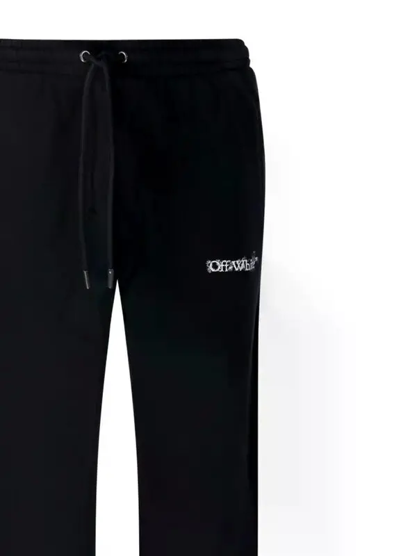 Off-White Arrow Drawstring Track Pants - Black