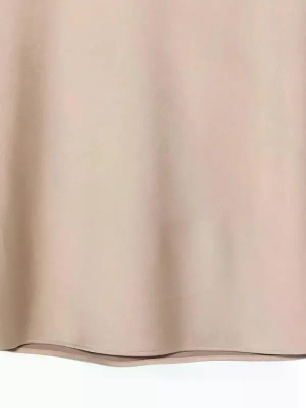 D.exterior Side-slit Maxi Skirt
