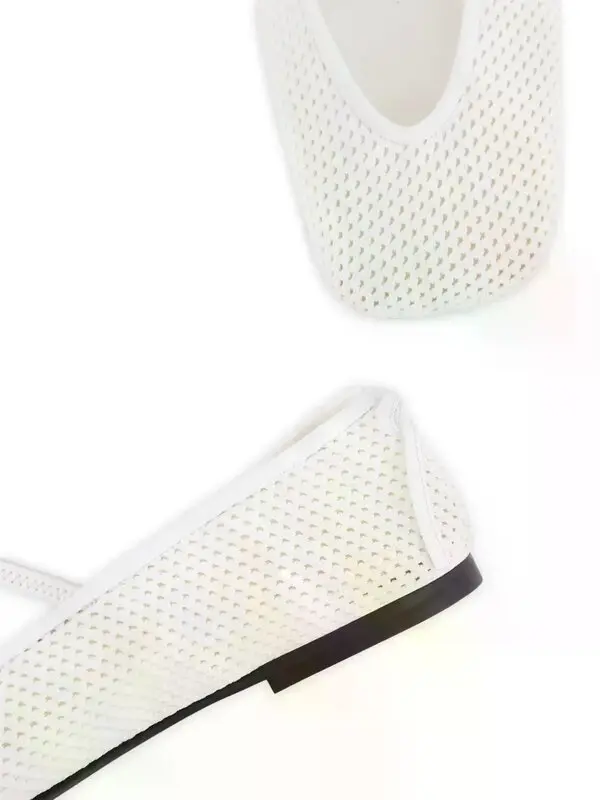 NODALETO Bulla Node Crochet Strap Ballet Flats