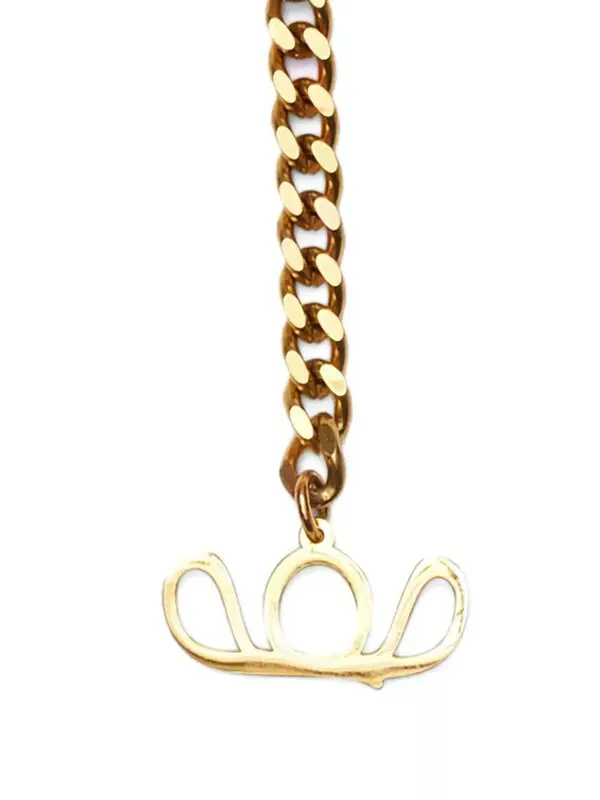 LABELLED JEWELLERY Pearl Chain Dangle Earrings