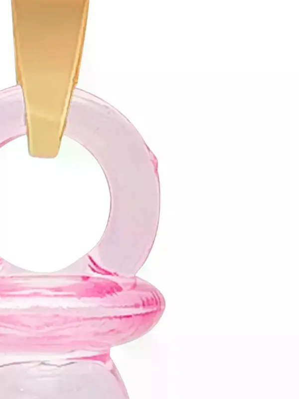 CRYSTAL HAZE Pacifier Pendant Necklace