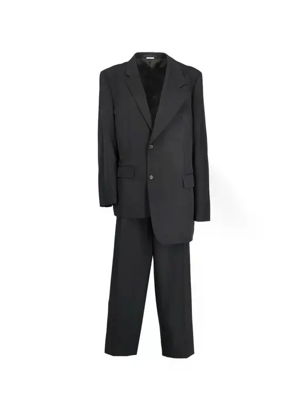 Comme Des Garçons Asymmetric Jacket Suit