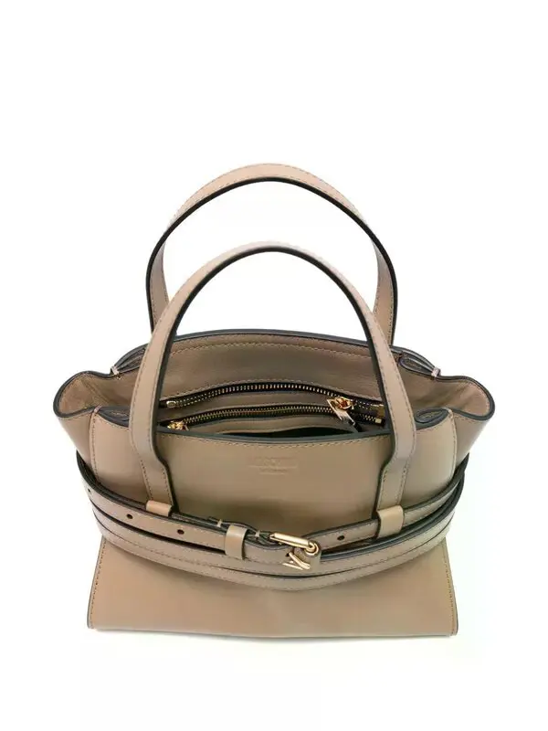Moschino Buckle-strap Tote Bag - Neutrals