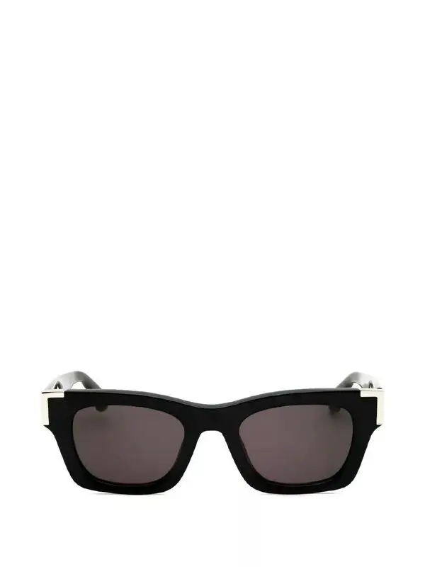Palm Angels Rectangle-frame Sunglasses - Black