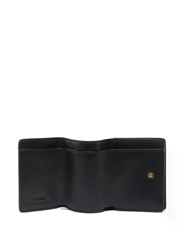 Pinko Wrist-strap Tri-fold Wallet - Black