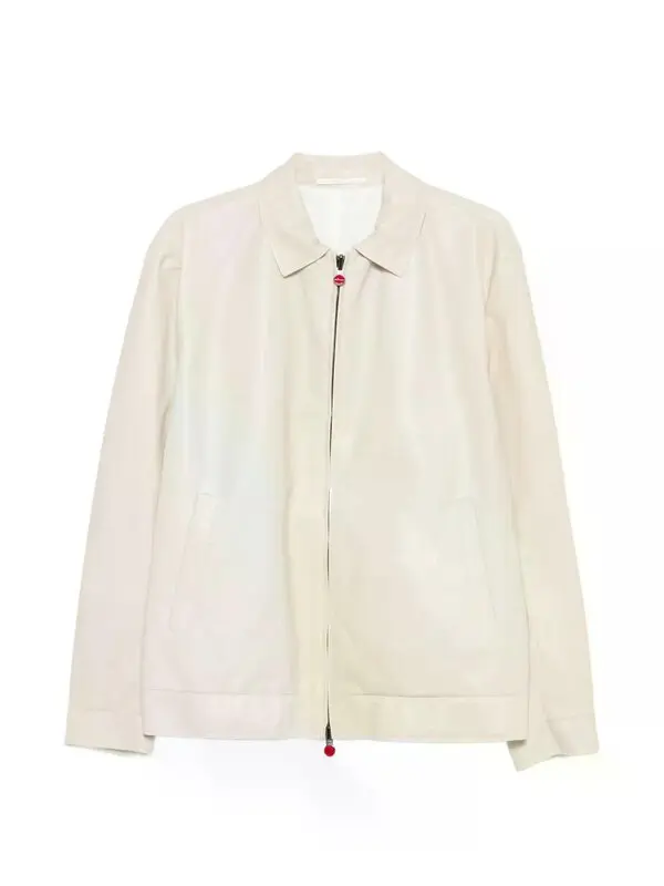 Kiton Reversible Jacket With Zip Fastening