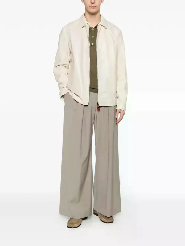 Kiton Reversible Jacket With Zip Fastening