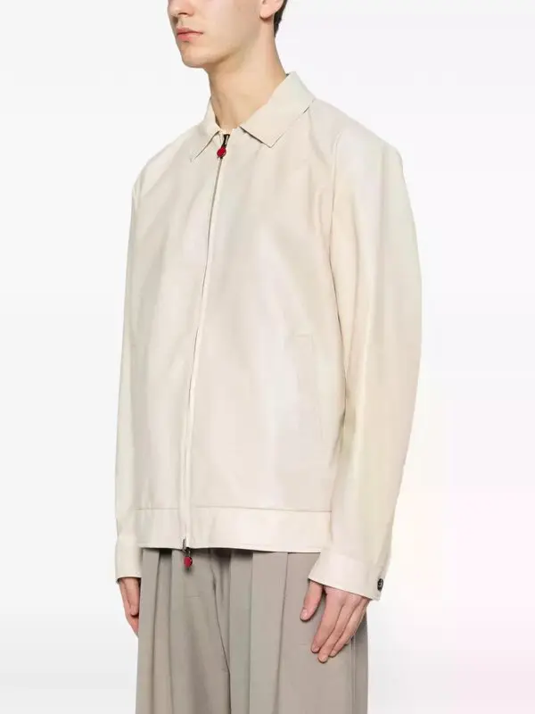 Kiton Reversible Jacket With Zip Fastening